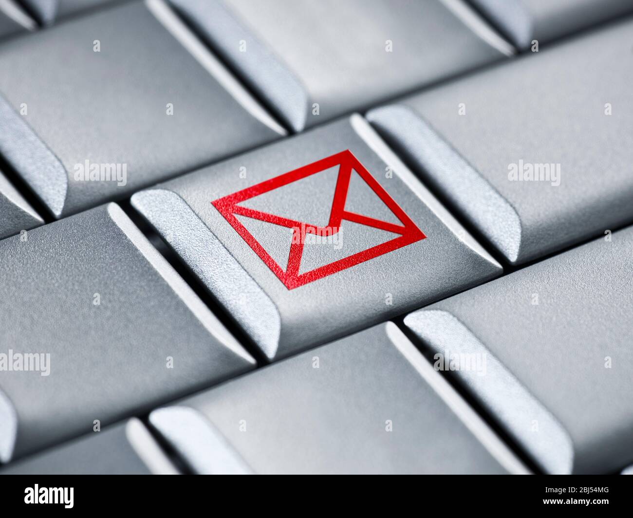 E-mail concept on a laptop key Stock Photo - Alamy