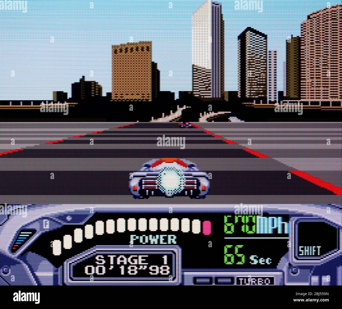 Out Run 2019 - Sega Genesis Mega Drive - Editorial use only Stock Photo ...
