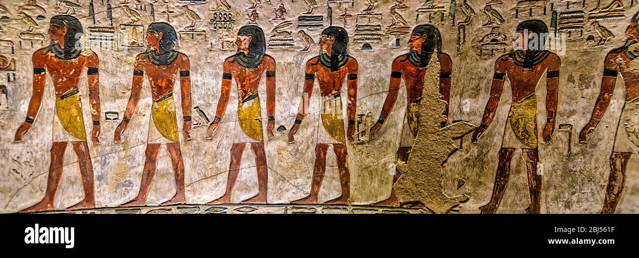 Seti i tomb valley of the kings hi-res stock photography and images - Alamy