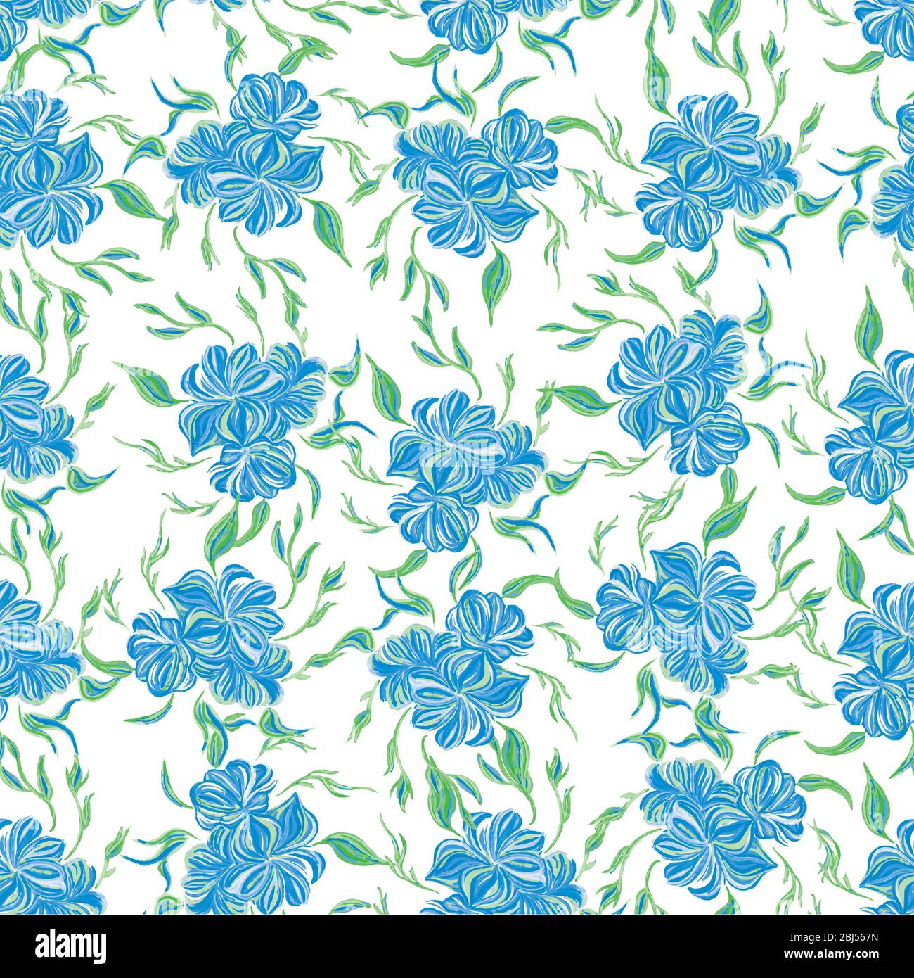 Seamless floral pattern. Ethnic flower ornament. Ukrainian traditional ...