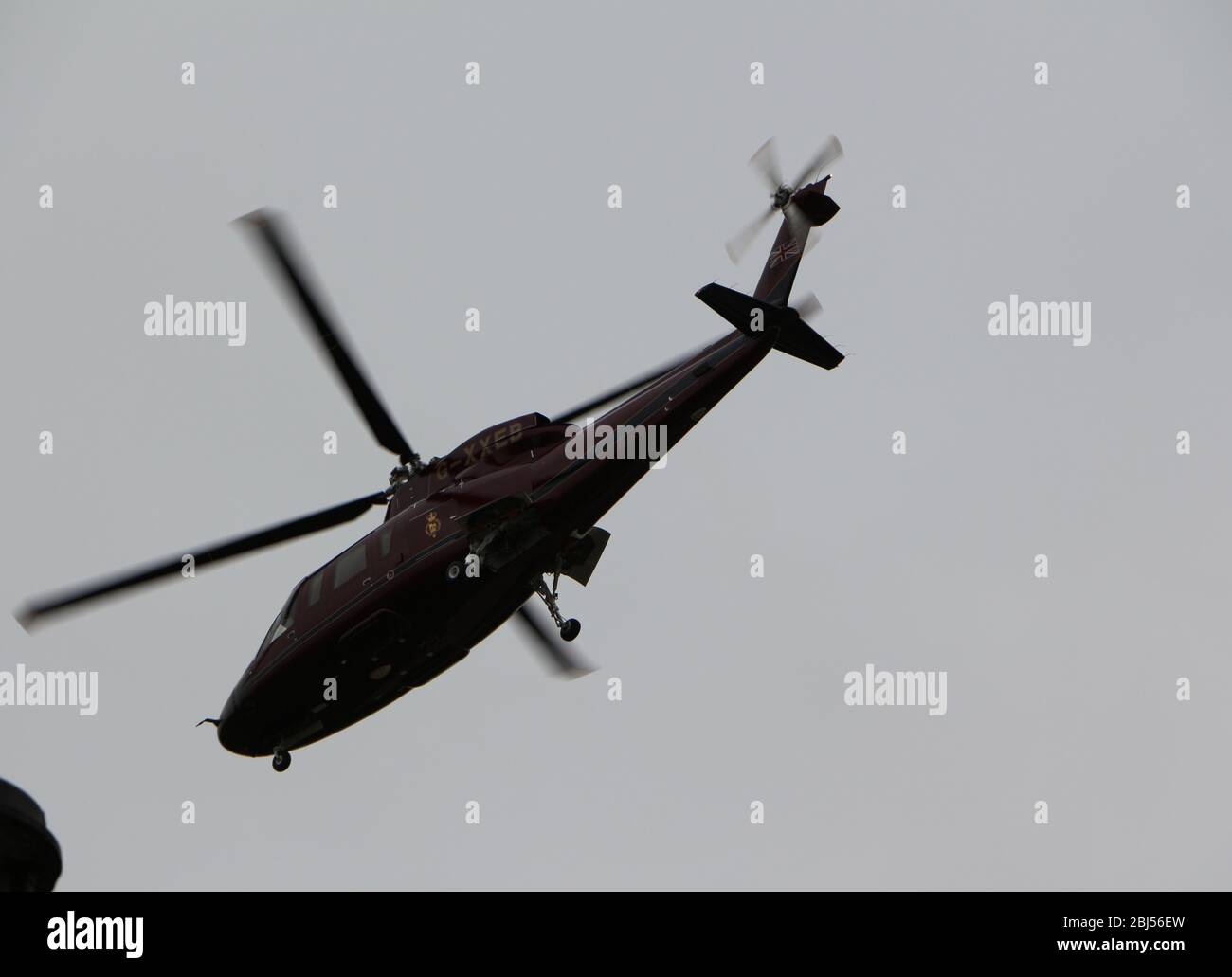 Queens helicopter hi-res stock photography and images - Alamy