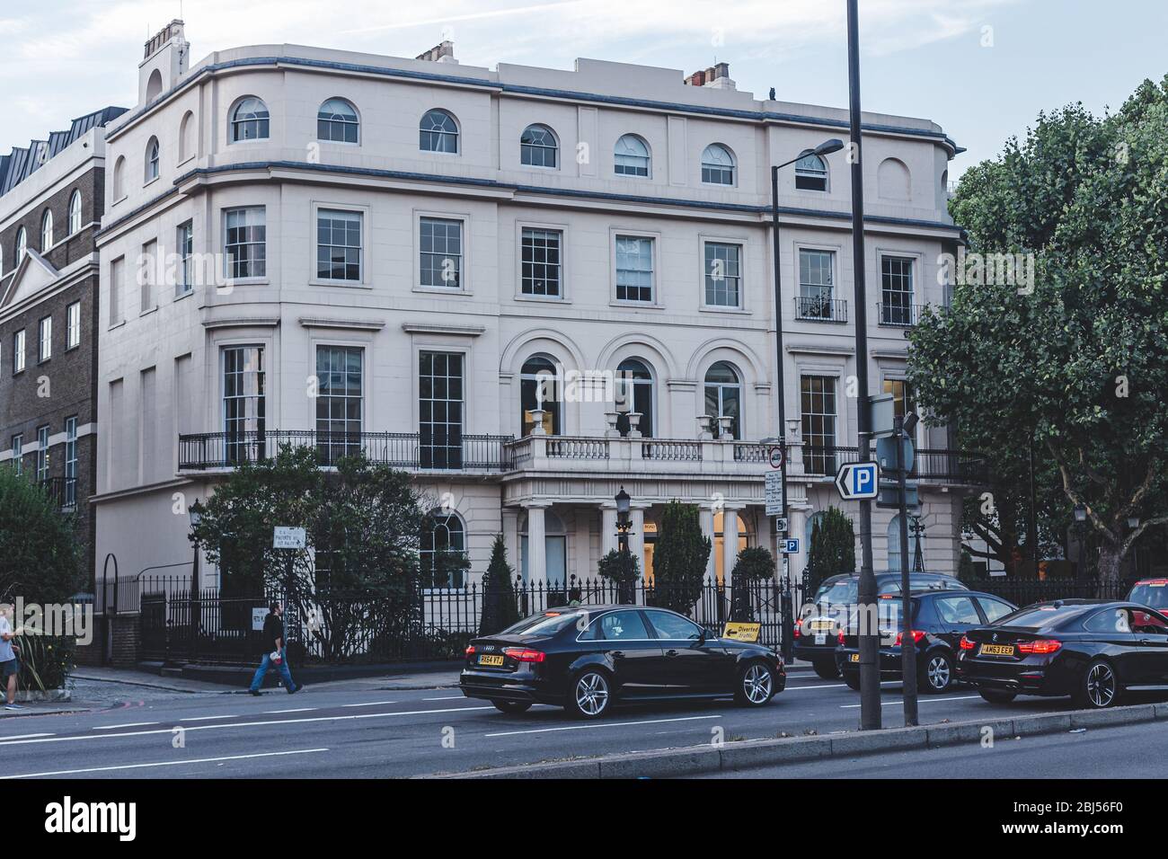 London/UK-26/07/18:Regency style mansion on Marylebone Road where Which ...