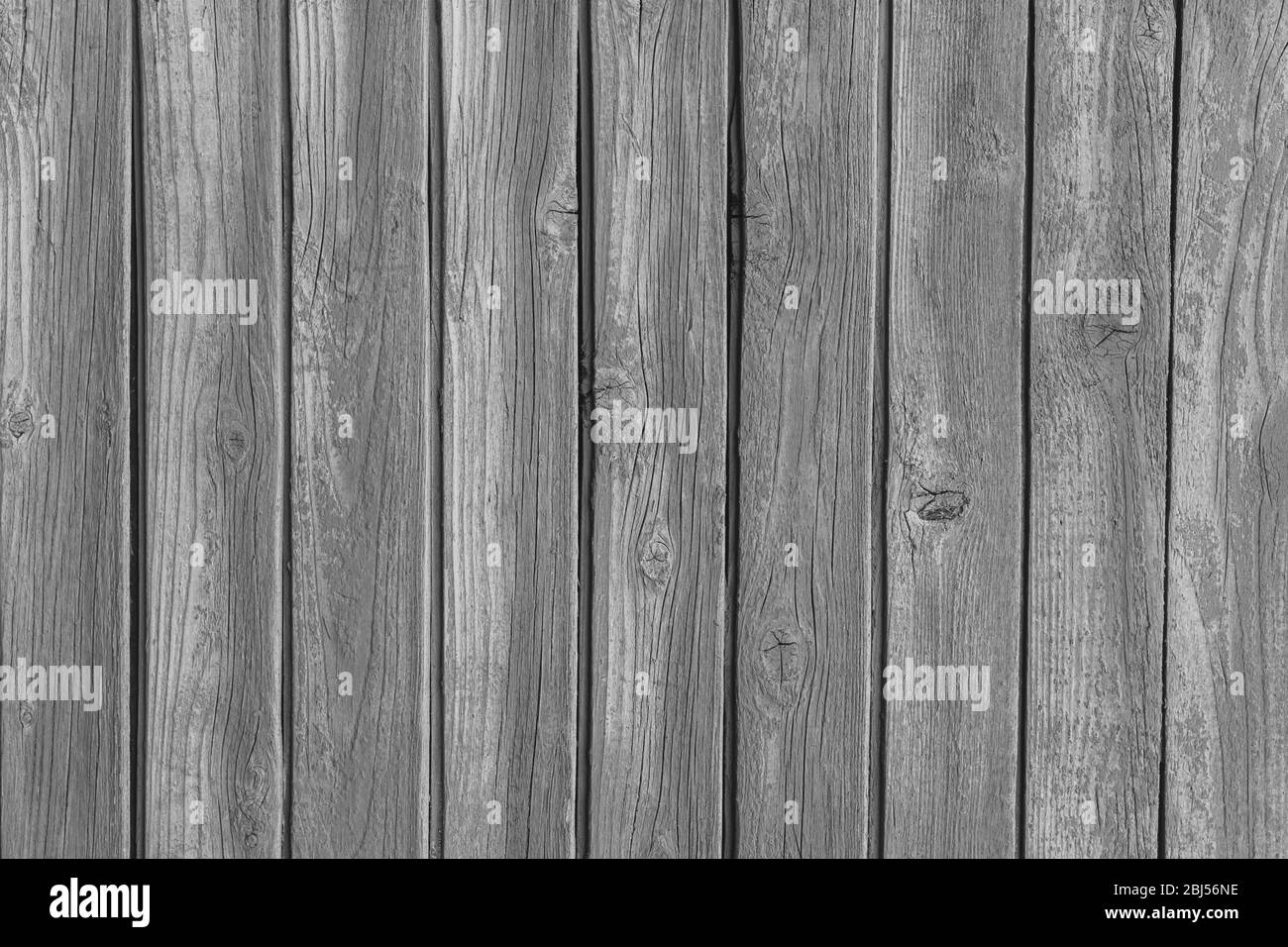 Rustic wood texture or background in monochrome. Black and white. Close ...