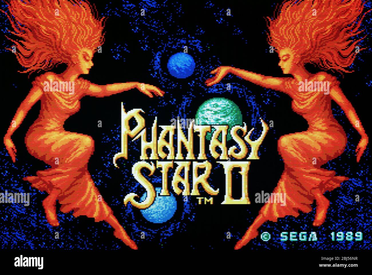 Phantasy Star II 2 - Sega Genesis Mega Drive - Editorial use only Stock ...