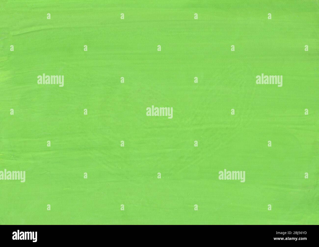 Green gouache paint on paper background. Green paper texture. View with ...