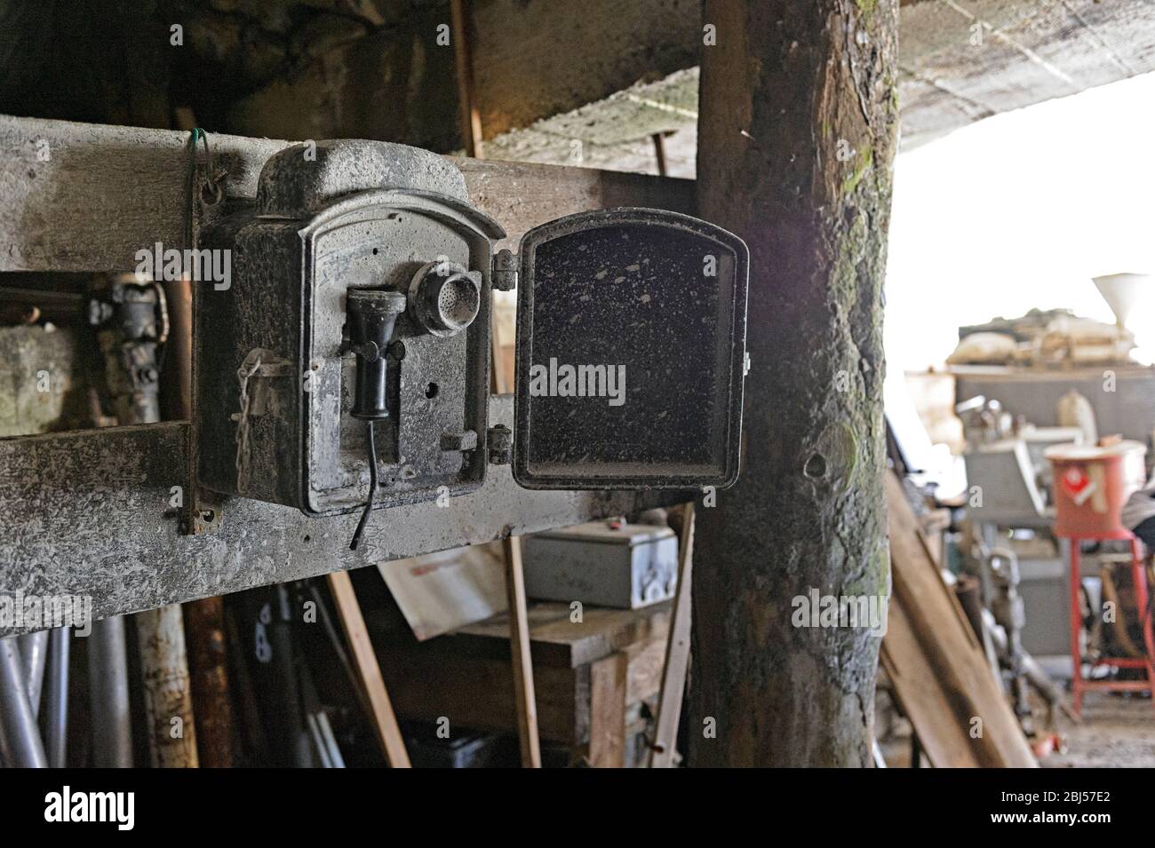 Bellevue Underground Mine. Crowsnest Pass Alberta Canada Stock Photo ...