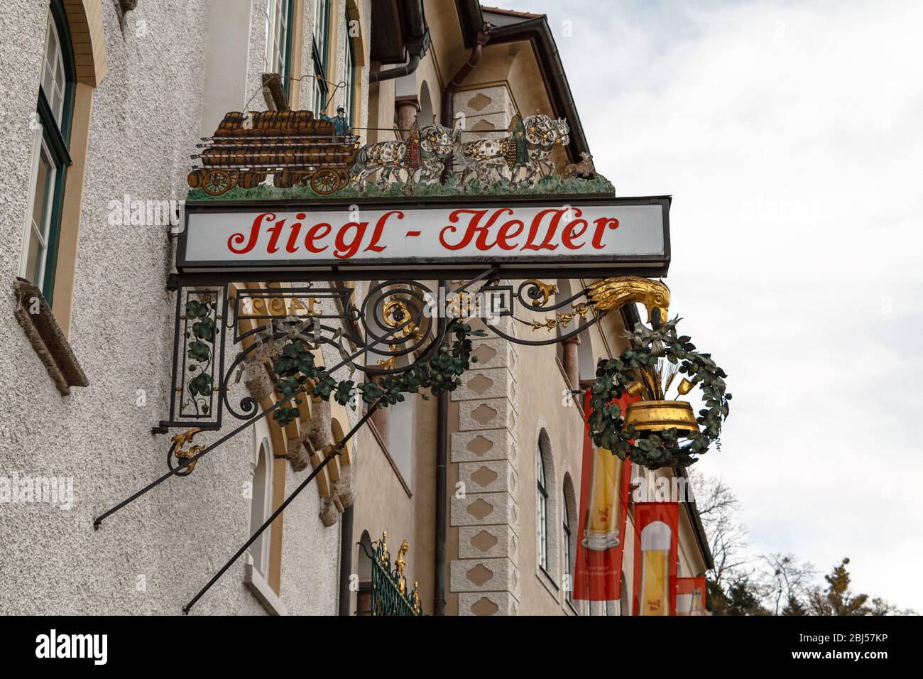 Stiegl sign hi-res stock photography and images - Alamy