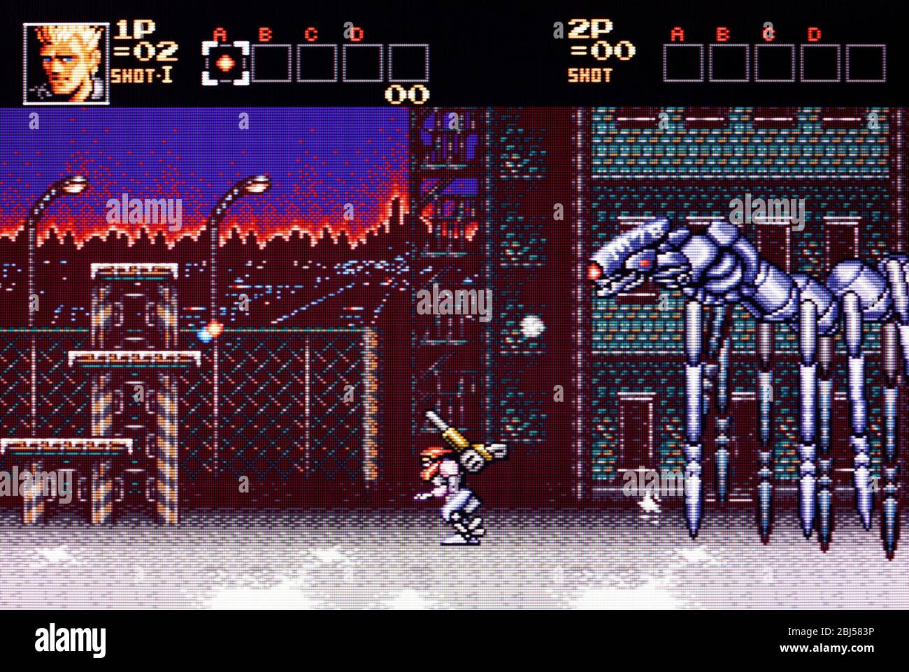 Contra Hard Corps - Sega Genesis Mega Drive - Editorial use only Stock ...