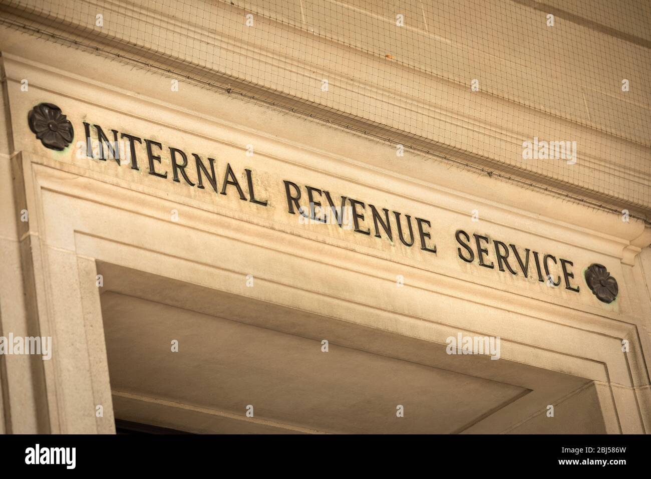 Internal Revenue Service federal building Washington DC USA Stock Photo ...
