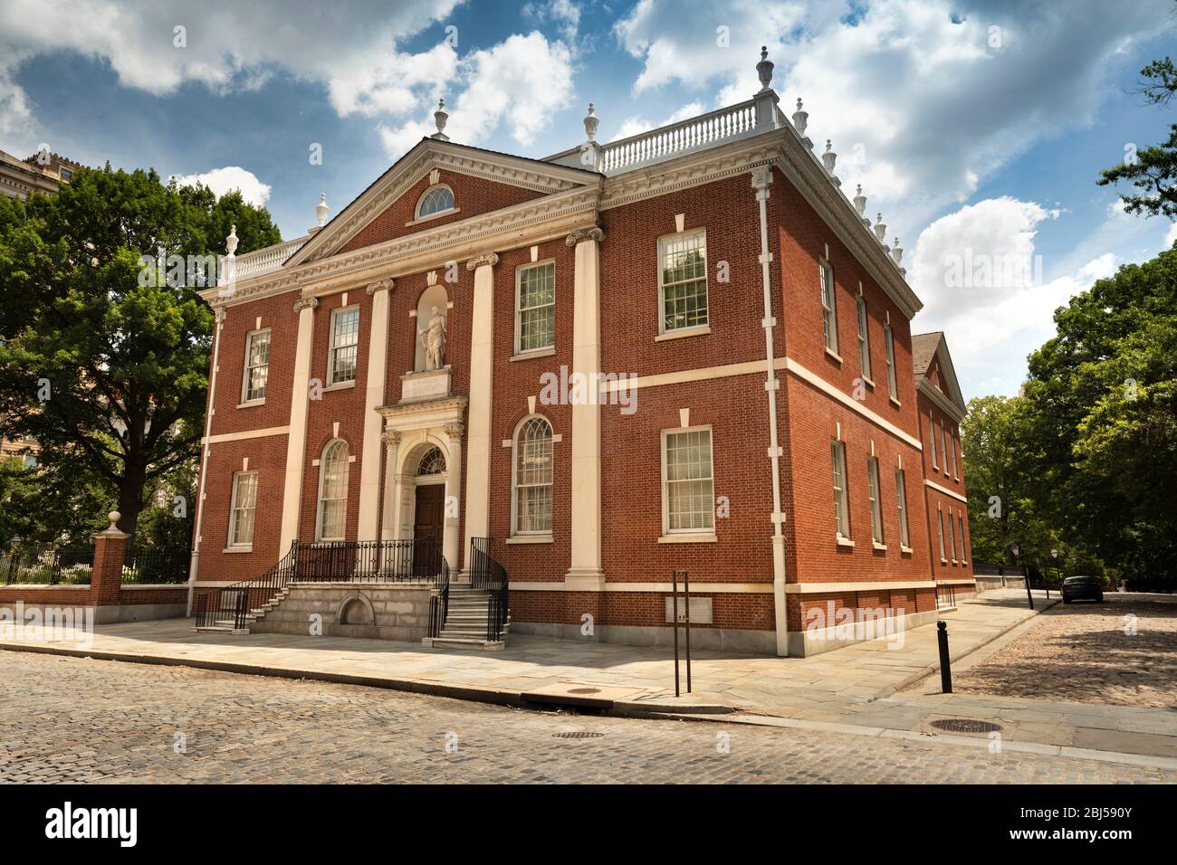 Library Hall at the Independence National Historical Park, Old City ...