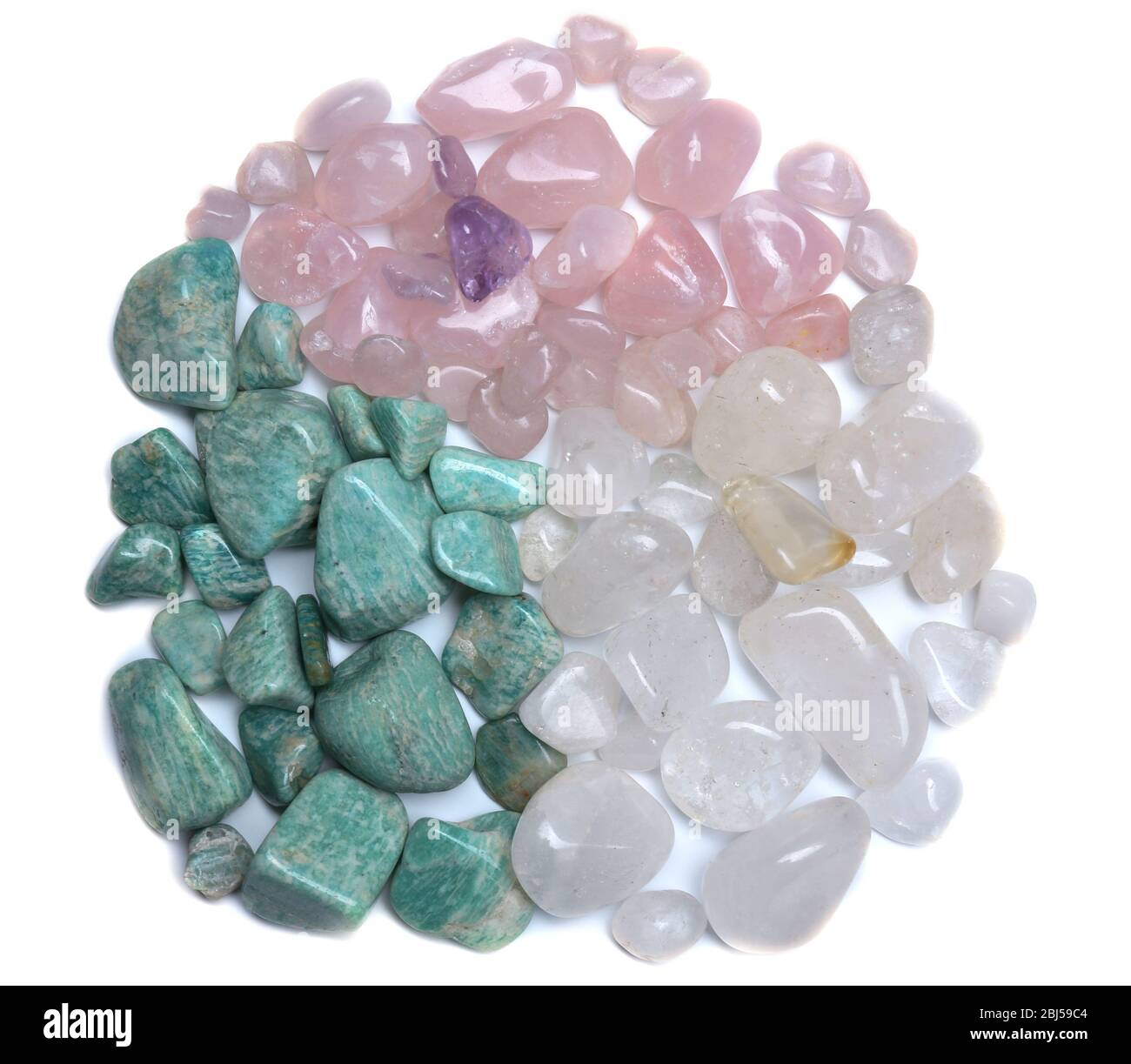 Crystal structure and form Cut Out Stock Images & Pictures - Alamy