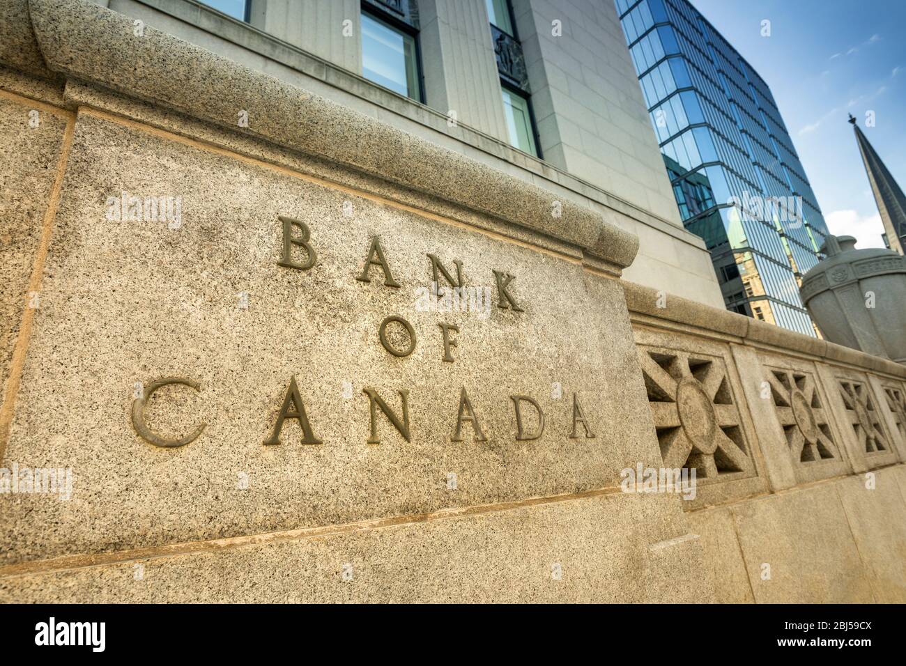Bank of Canada financial institution office building exterior in ...
