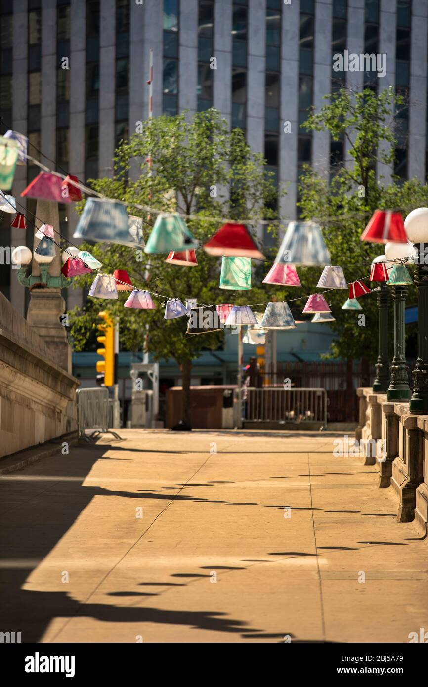 Chicago riverwalk sign hi-res stock photography and images - Alamy