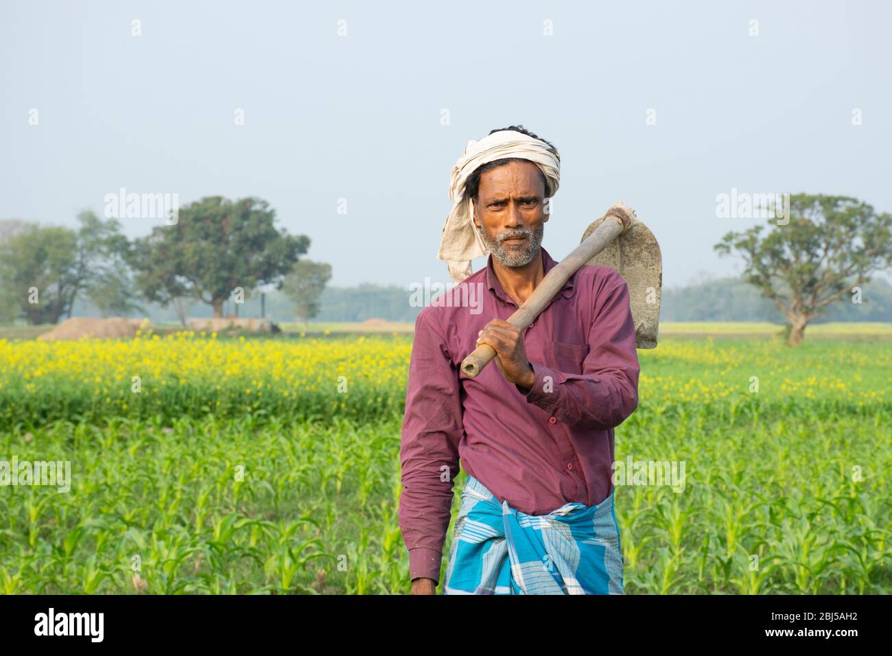 Happy Indian Farmers