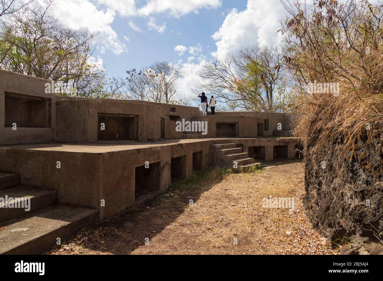 A view of Meadow's Battery 1898 from the entrance Stock Photo - Alamy