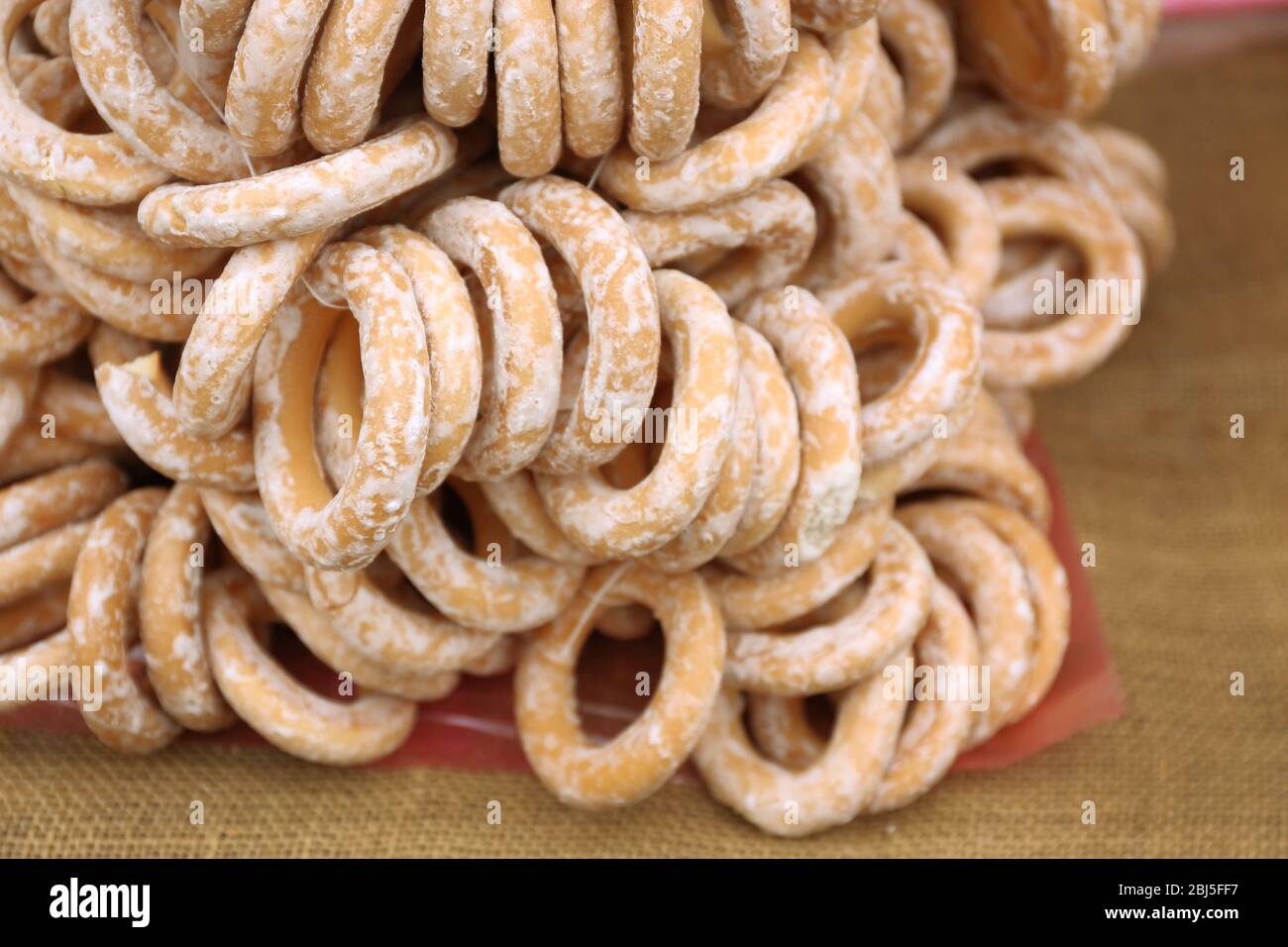Round cracknels hi-res stock photography and images - Alamy