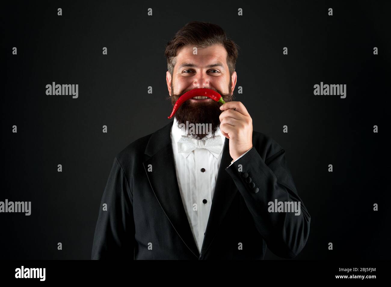 just have fun. Ruthless and strong in business. cheerful businessman ...