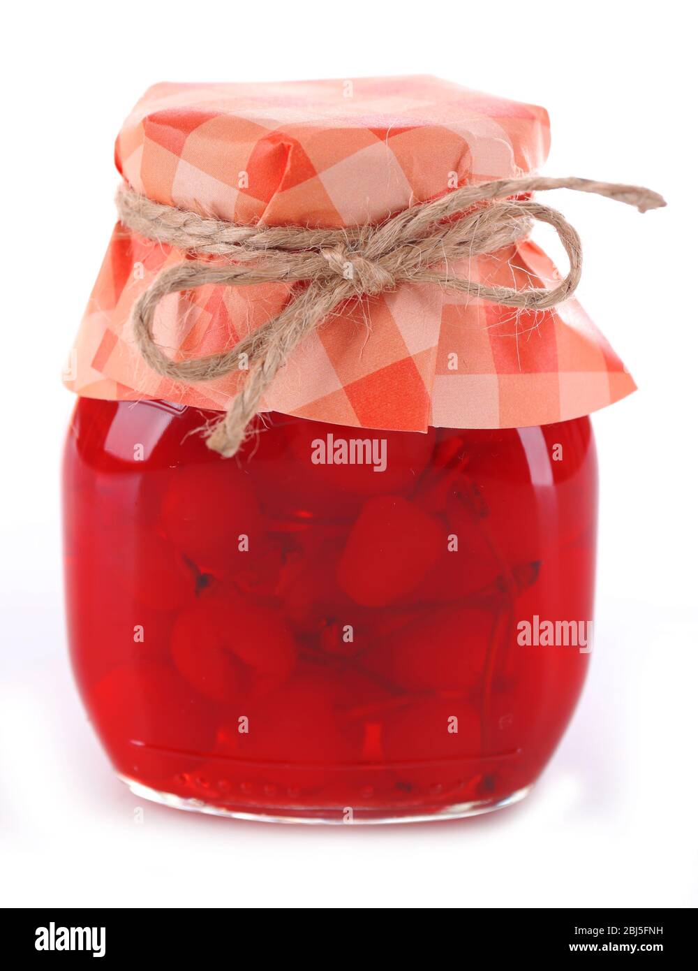 Red glace cherries jar hi-res stock photography and images - Alamy