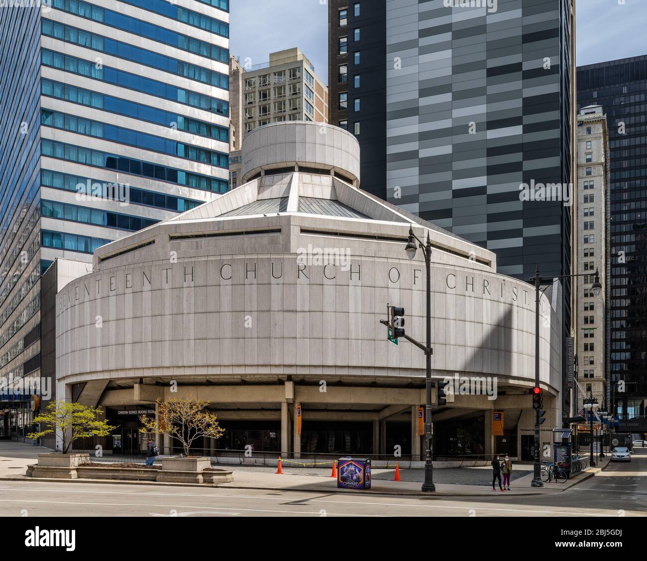 Seventeenth Church of Christ, Scientist, designed by Harry Weese Stock ...