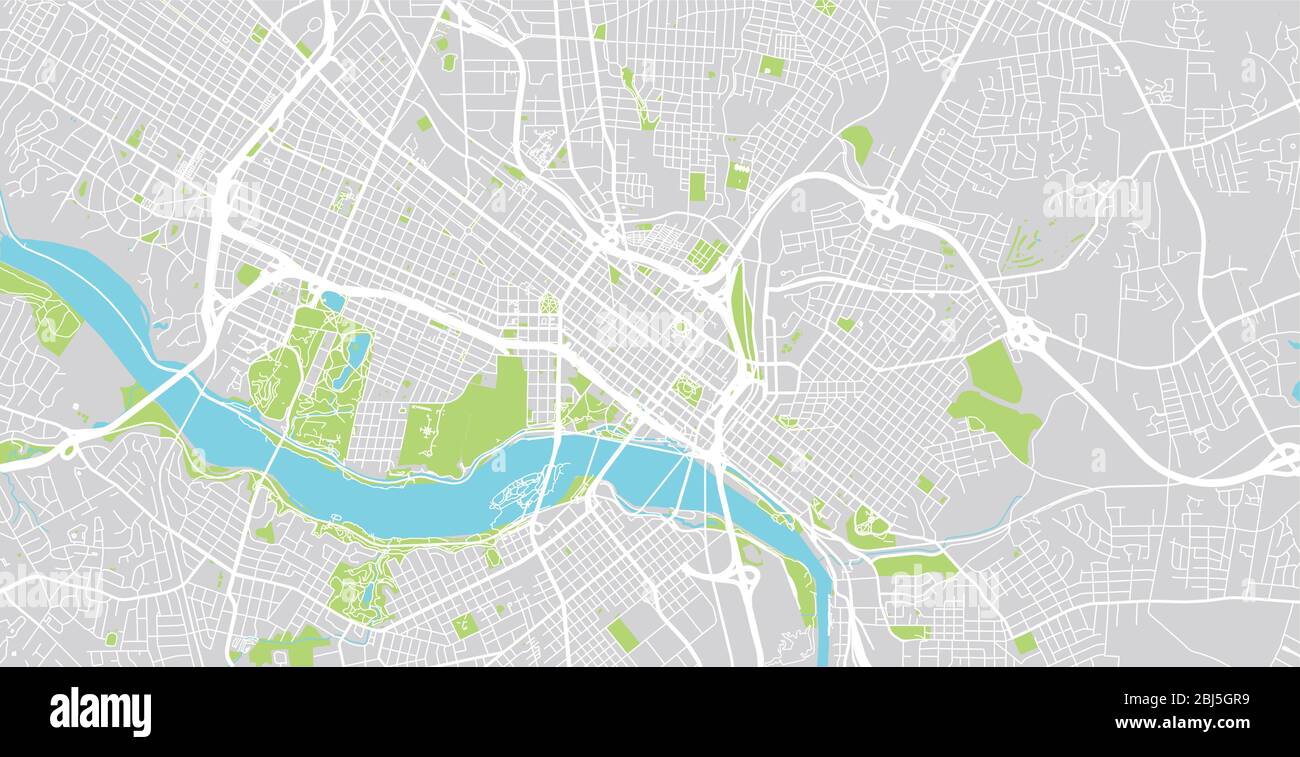Map of richmond hi-res stock photography and images - Alamy