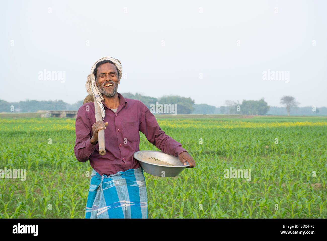 indian farmer, bihar, India Stock Photo - Alamy