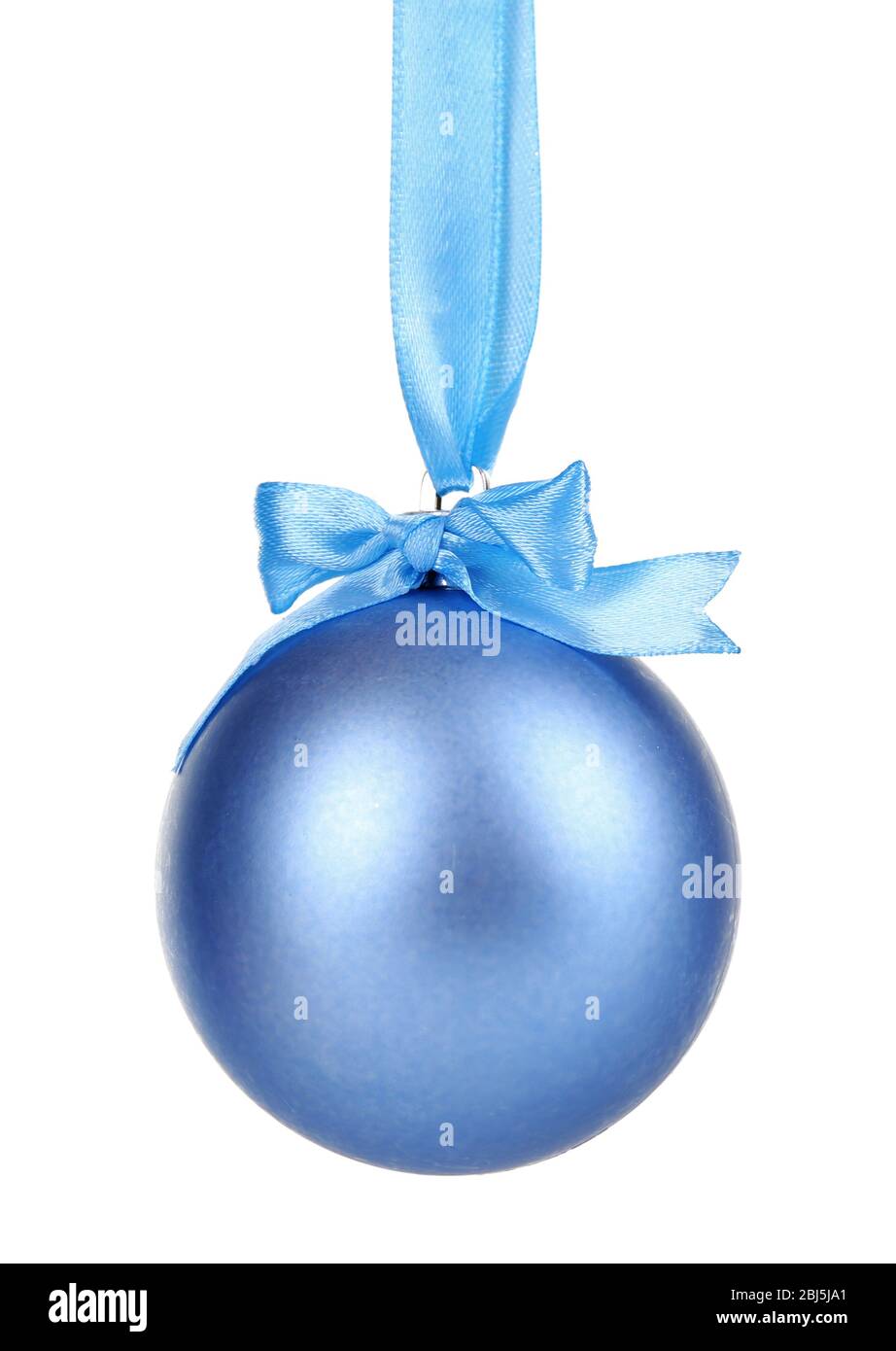 Christmas ball isolated on white Stock Photo - Alamy
