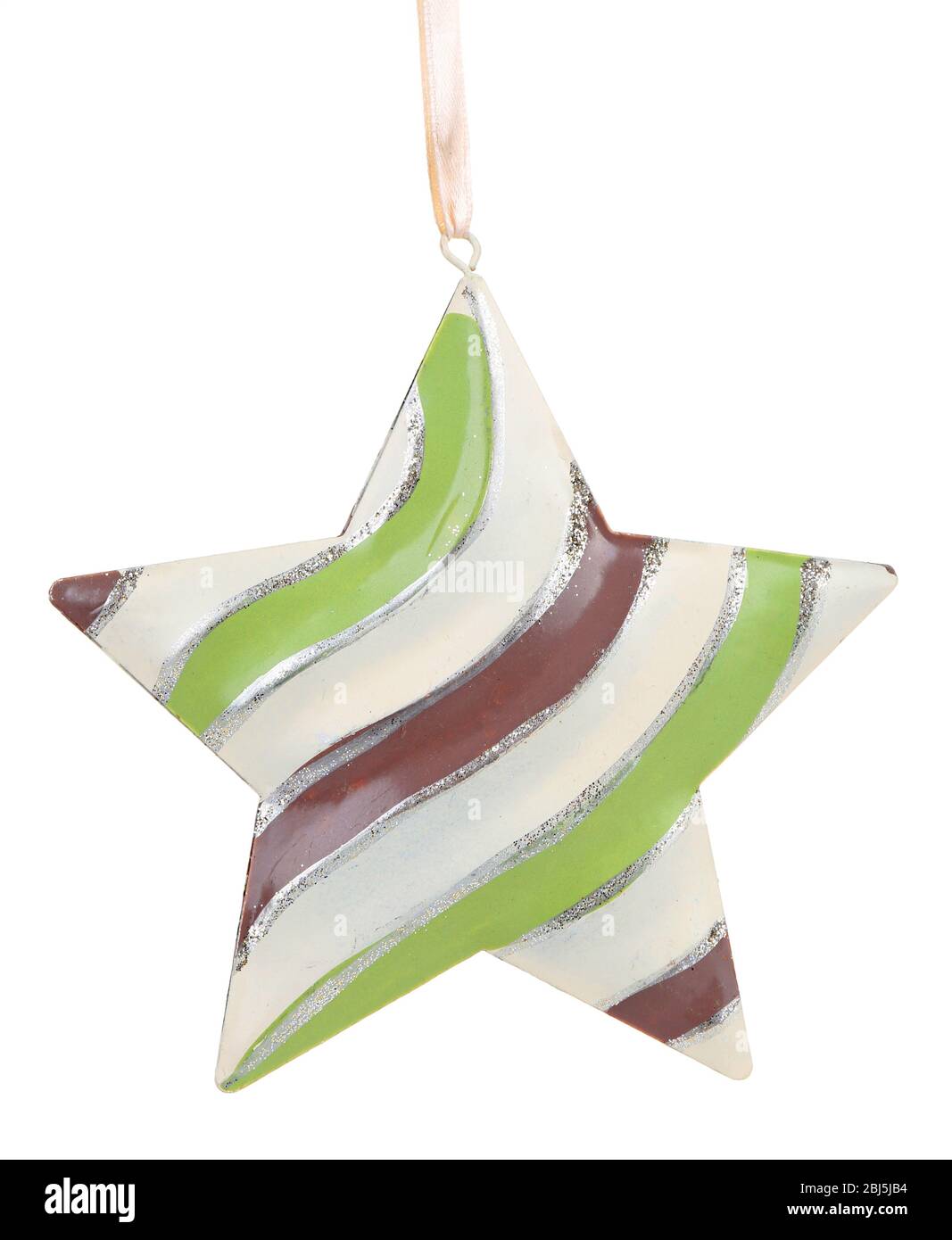 Christmas star isolated on white Stock Photo - Alamy