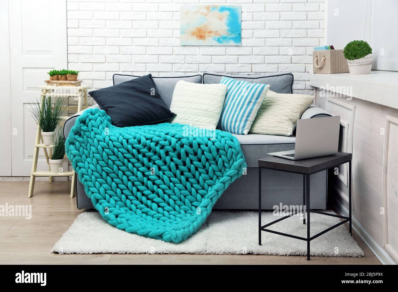 Modern home interior background Stock Photo - Alamy