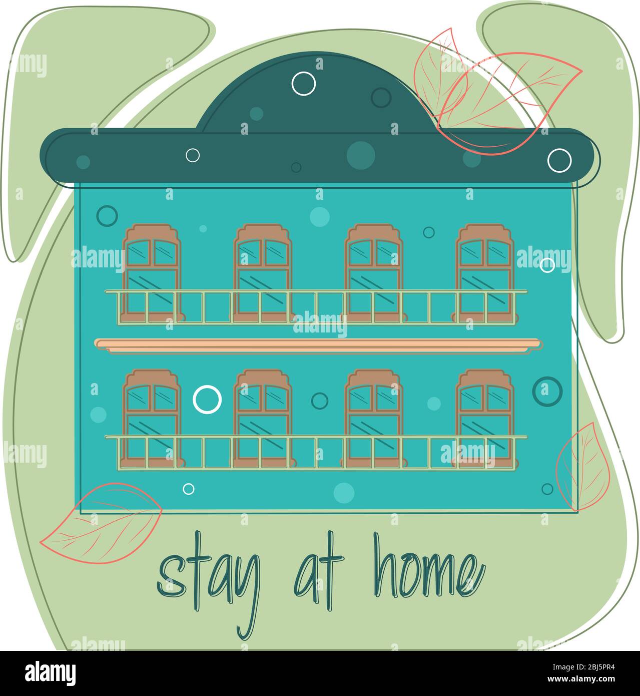 Stay at home poster Stock Vector Image & Art - Alamy