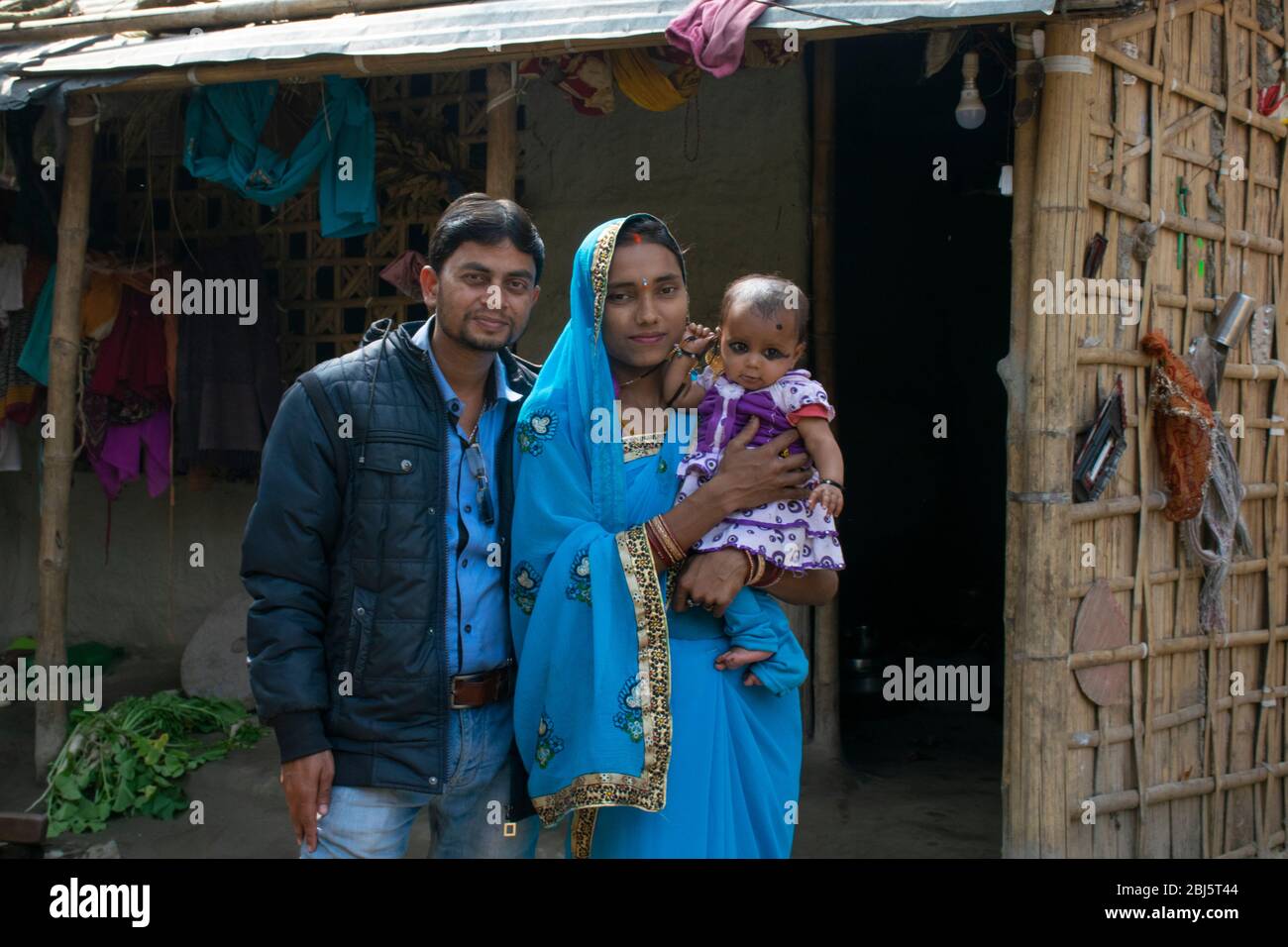 Rural family , Bihar, India Stock Photo - Alamy