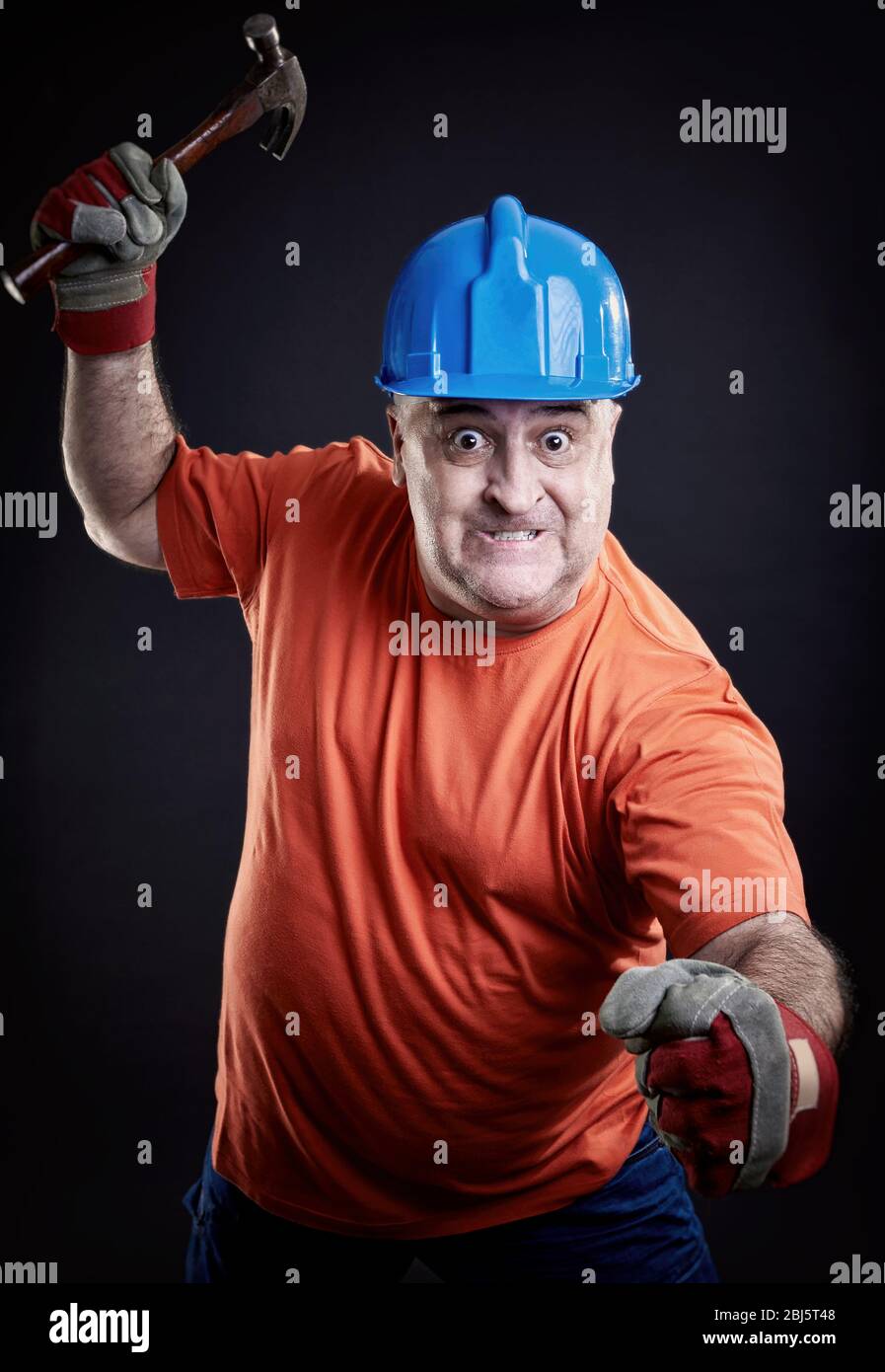 Angry worker hi-res stock photography and images - Alamy