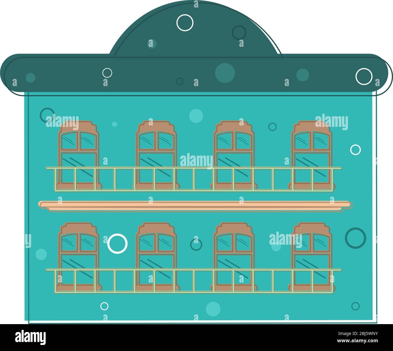 Apartment condo condominium building Stock Vector Images - Alamy