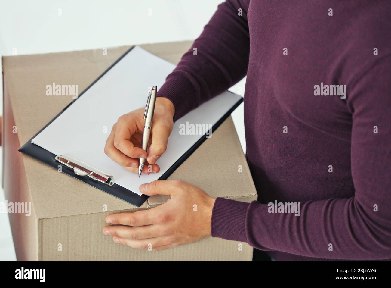 Package receipt hi-res stock photography and images - Alamy