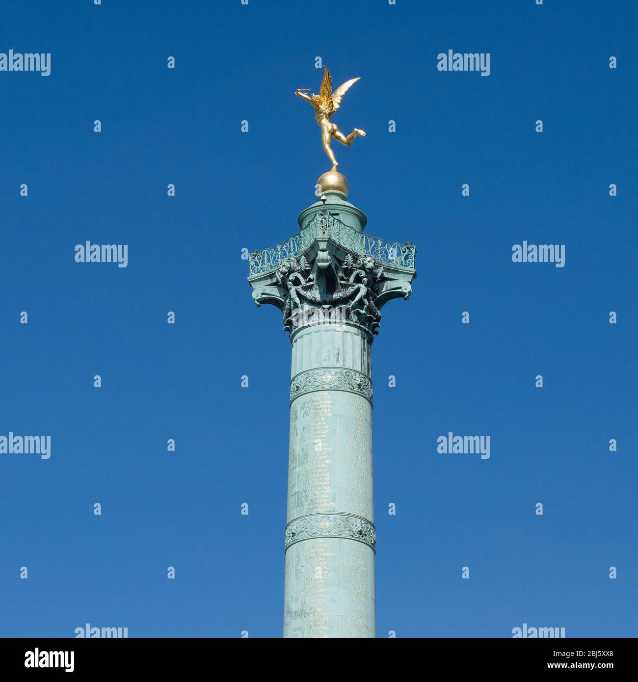 The July Column or Colonne de Juillet is a monumental column in Paris ...