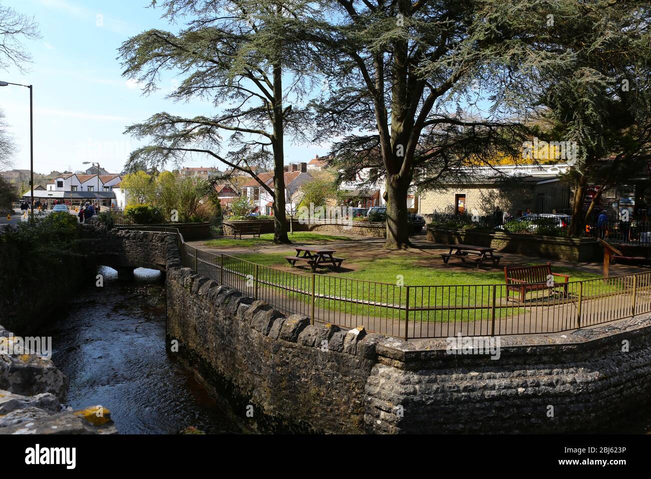 Cheddar Gorge is a limestone gorge in the Mendip Hills , near the ...