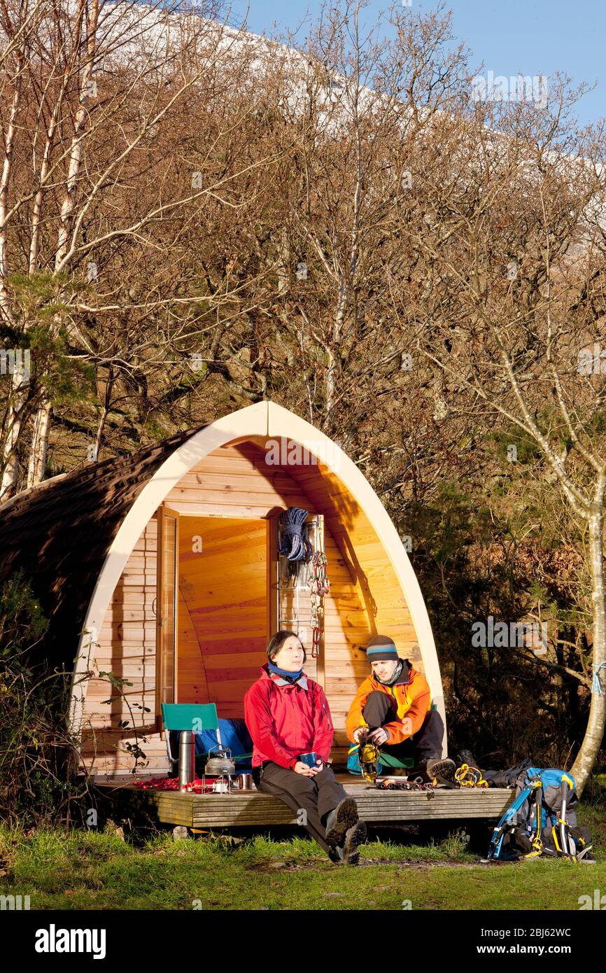 Pod camping hi-res stock photography and images - Alamy