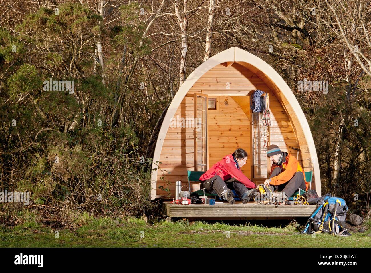 Pod Camping High Resolution Stock Photography and Images - Alamy