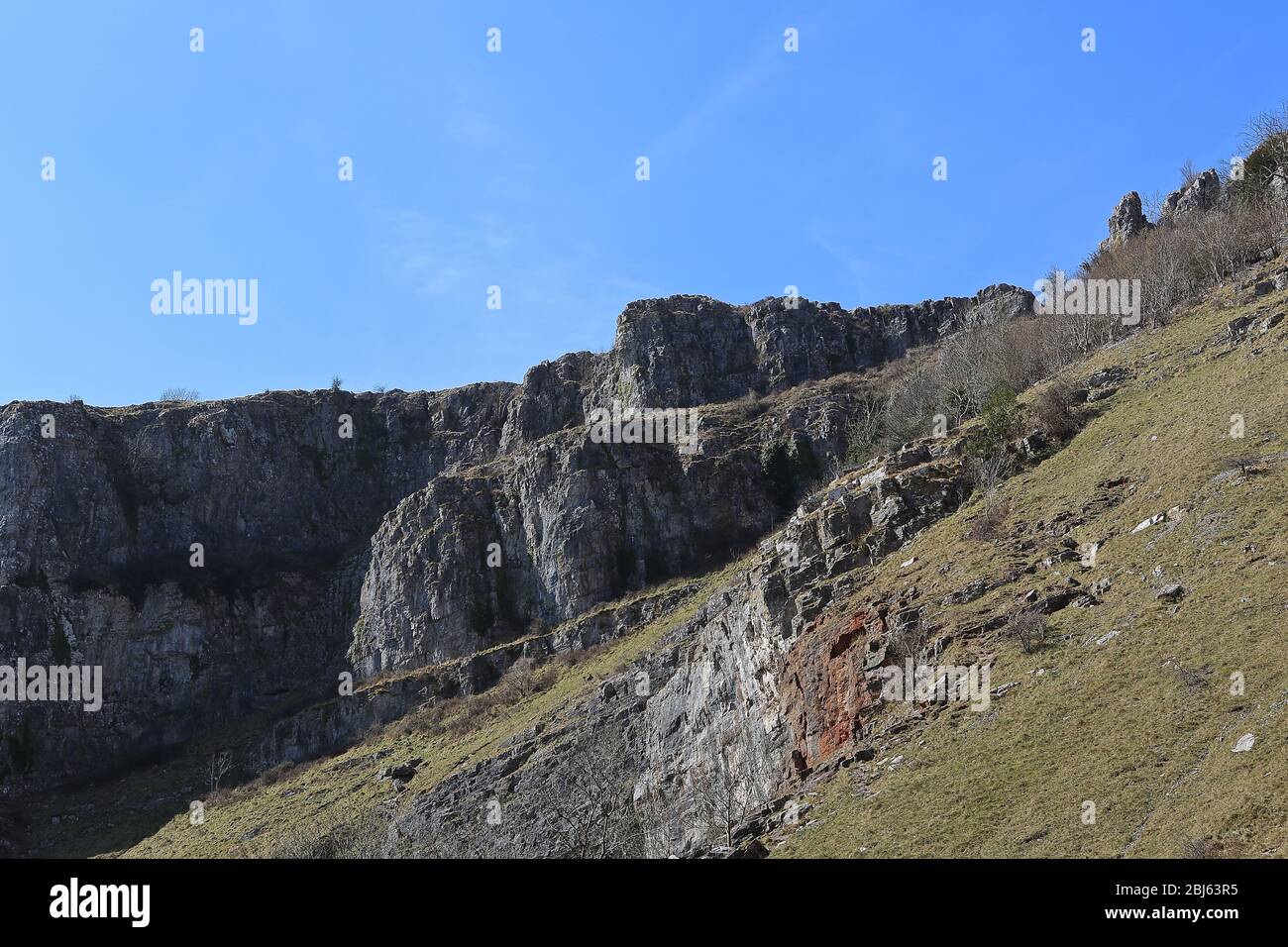Cheddar Gorge is a limestone gorge in the Mendip Hills , near the ...