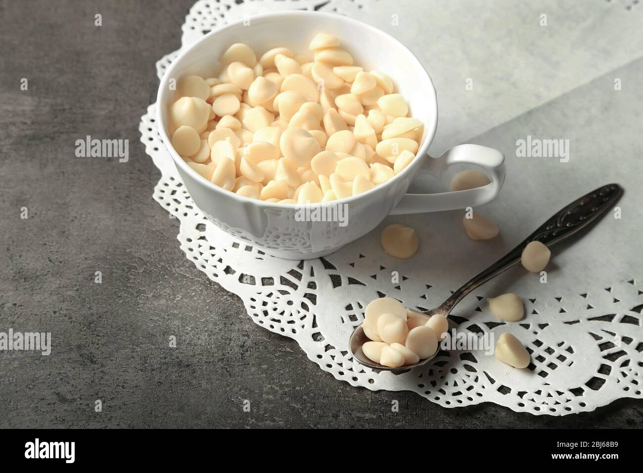 Melting chocolate spoon detail hi-res stock photography and images - Alamy