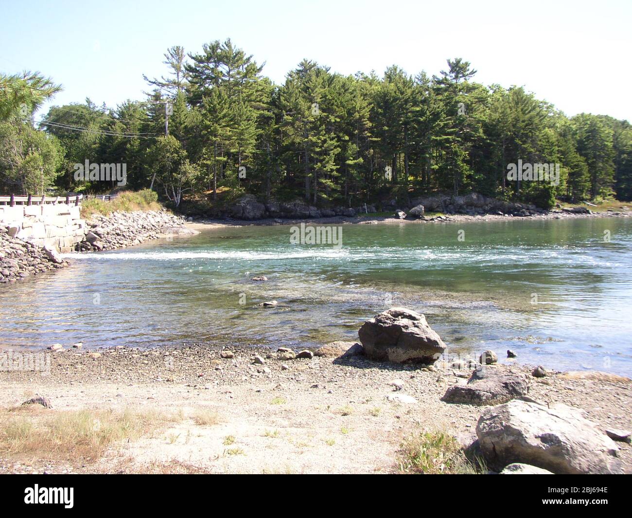 Blue hill reversing falls hi-res stock photography and images - Alamy