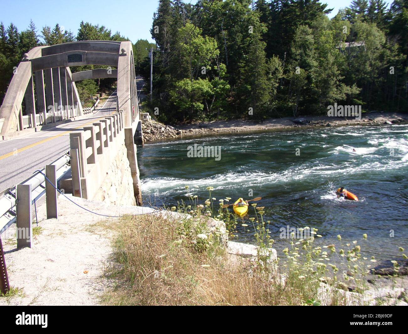 Blue hill reversing falls hi-res stock photography and images - Alamy