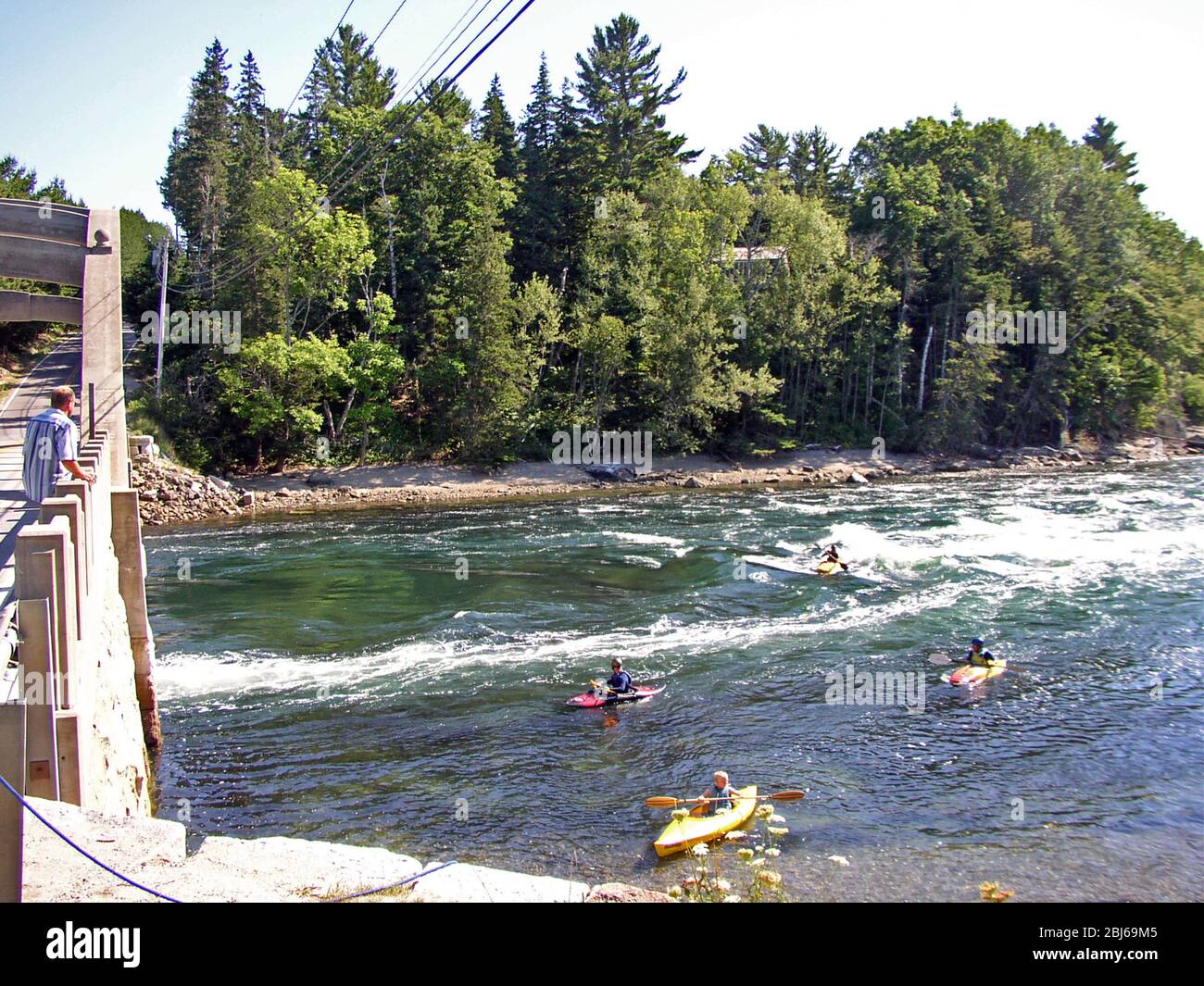 Blue hill reversing falls hi-res stock photography and images - Alamy