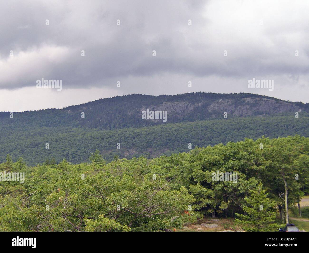 Mount Megunticook, Maine Stock Photo - Alamy