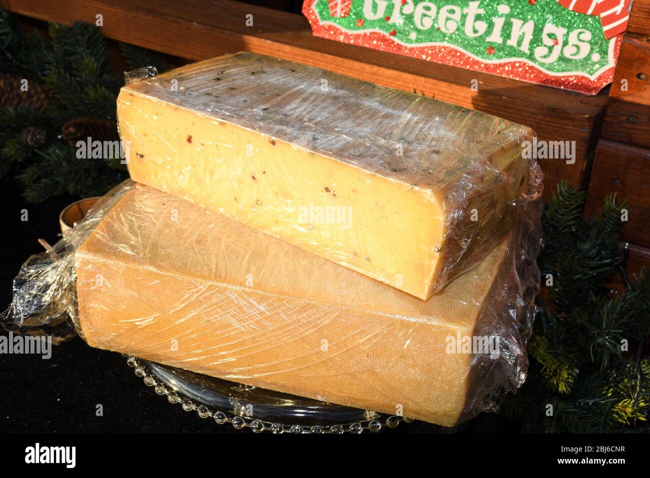 Cheese wheels maturing shelf hi-res stock photography and images - Alamy