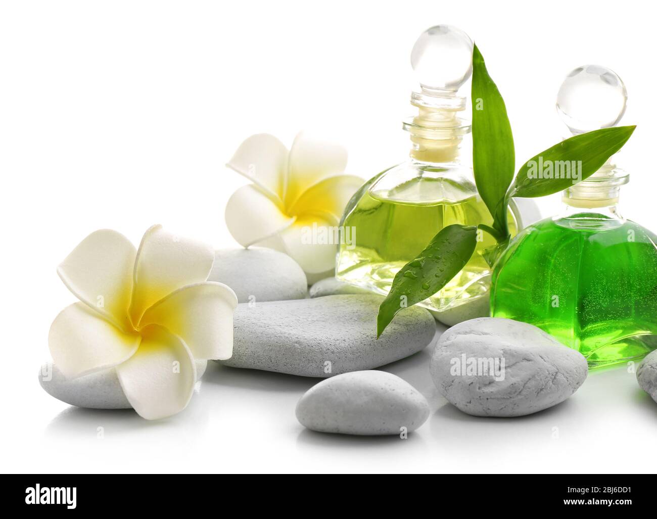 Spa set isolated on white background Stock Photo - Alamy