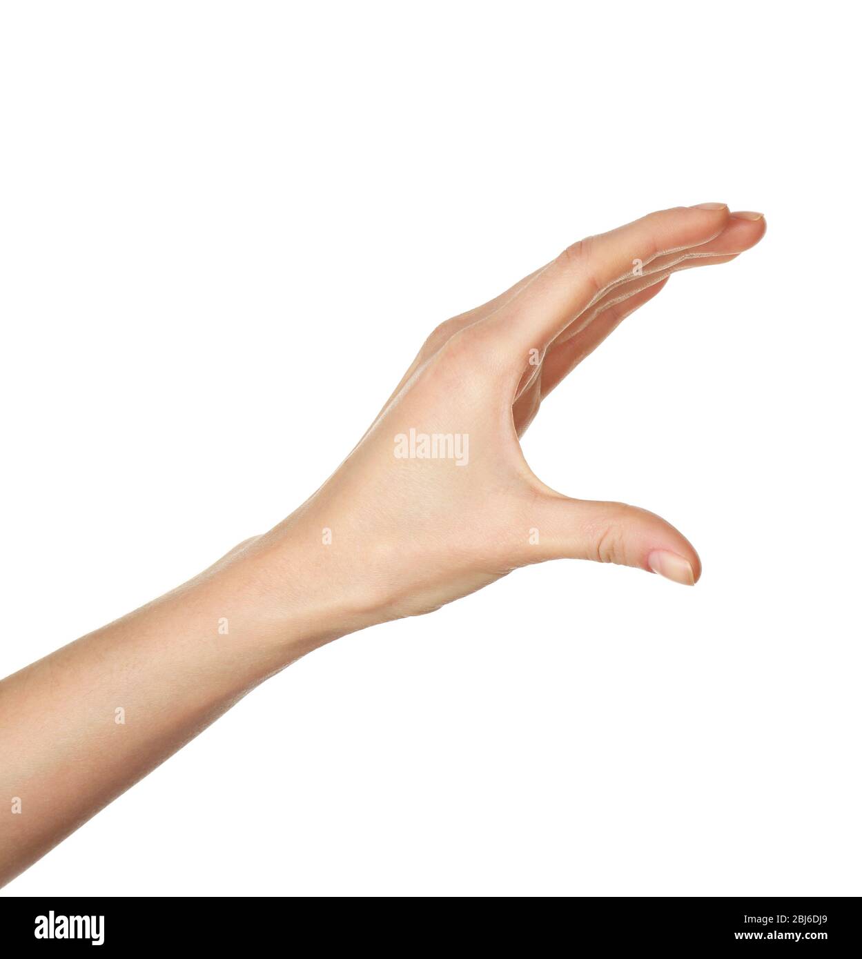 Human hands isolated on white background Stock Photo - Alamy