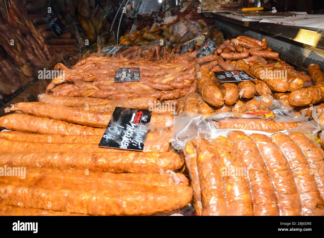 Various spices on market counter hi-res stock photography and images ...