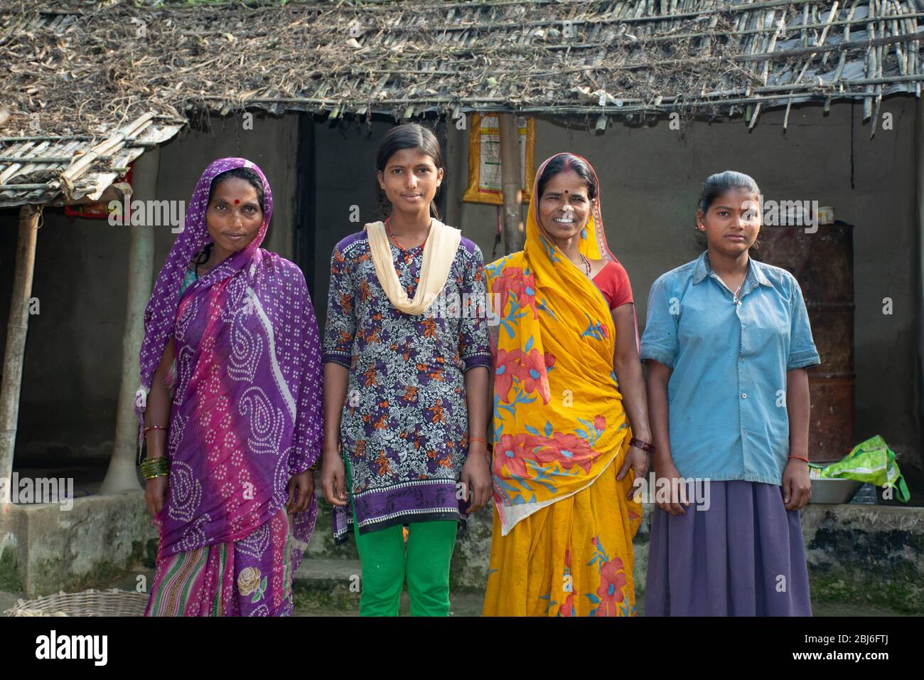 Group of village women hi-res stock photography and images - Alamy