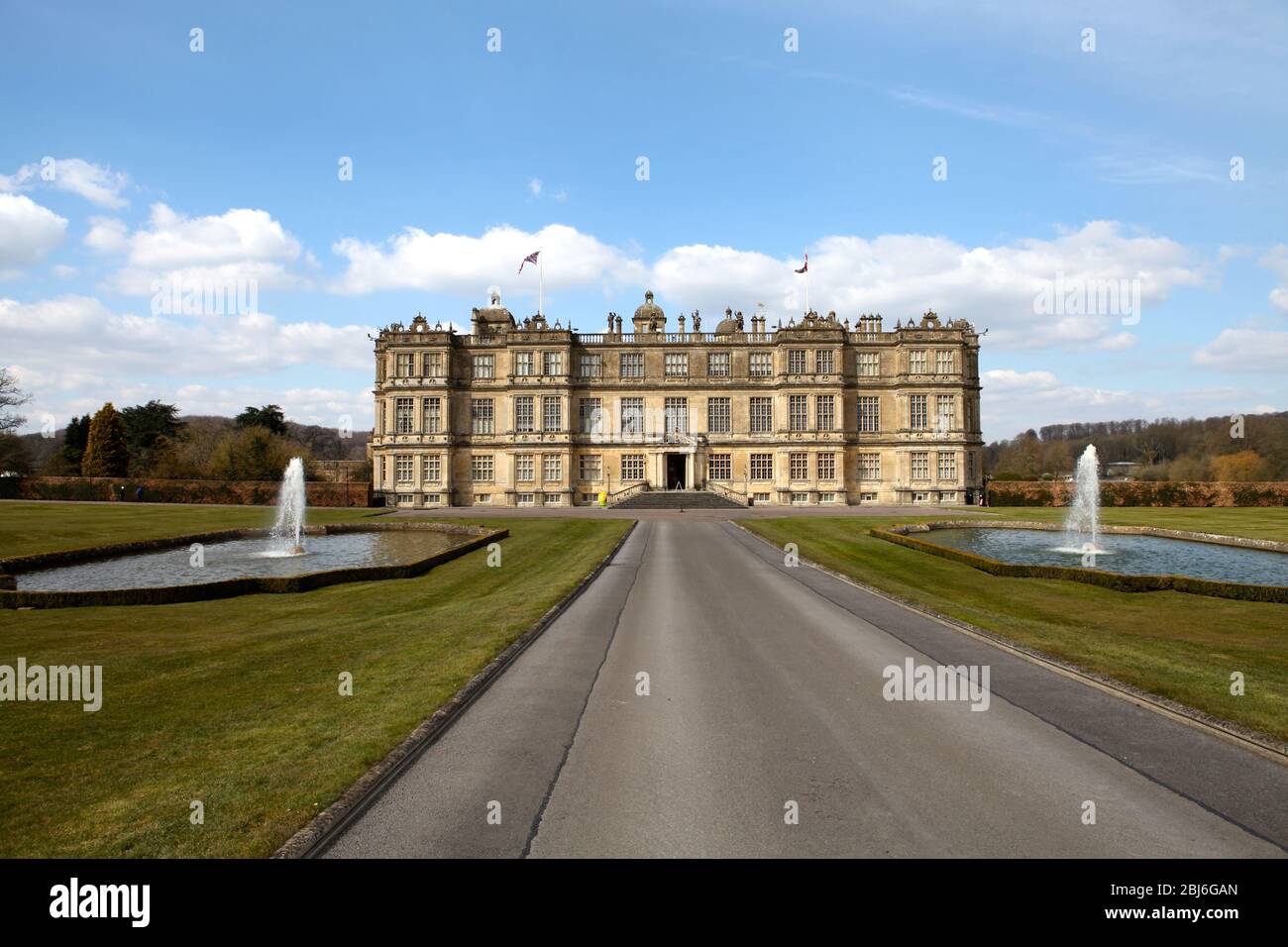 Longleat Safari and adventure Park in Witshire England , was opened in ...