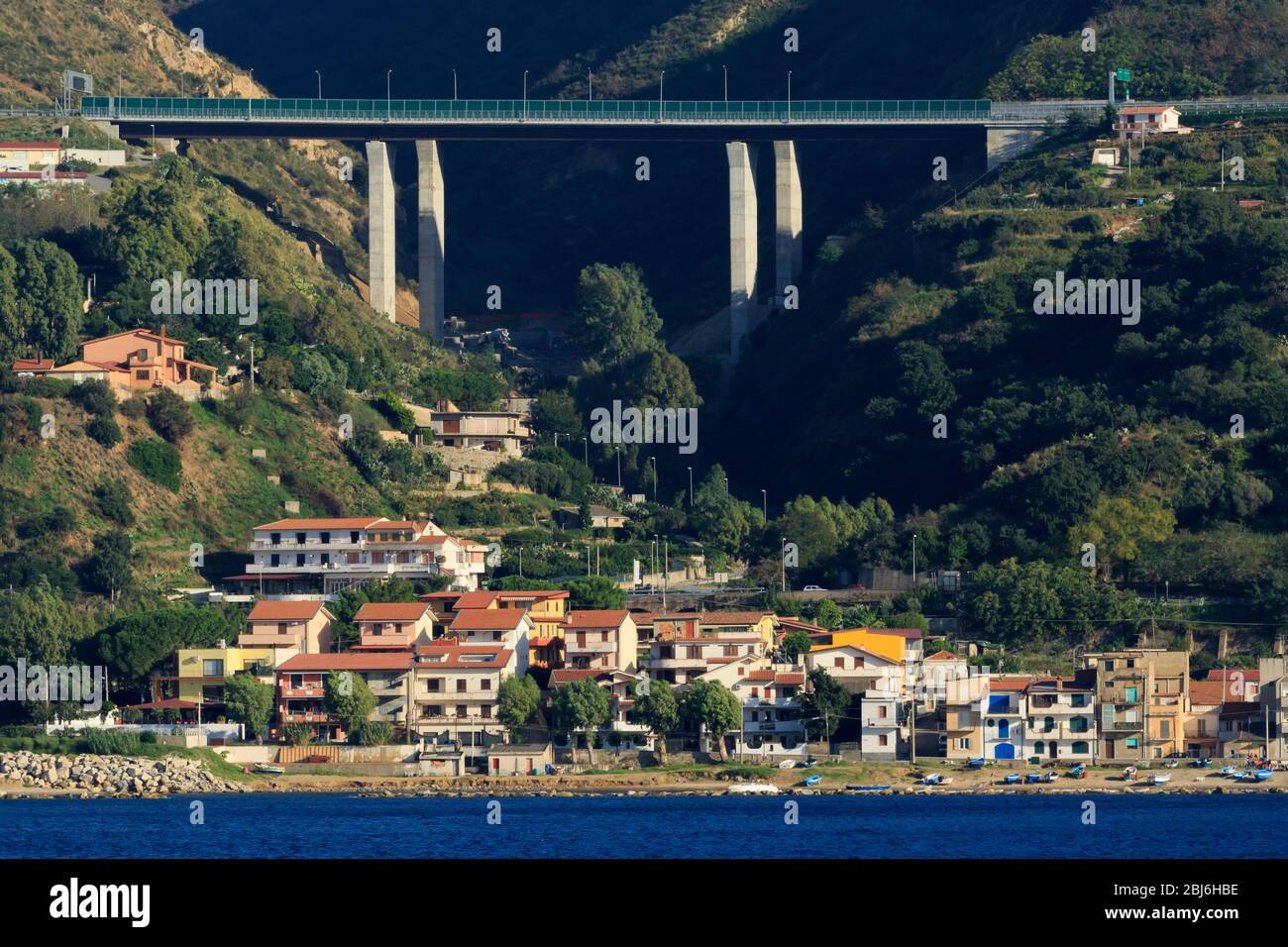 Motorway, Reggio Calabria, Calabria Province, Italy, Europe Stock Photo ...